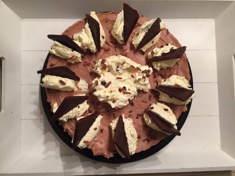 No-bake After Eight gluten-free cheesecake recipe | Glutenshe